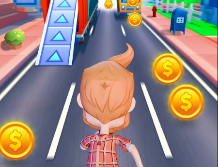 Subway Runner - Play Online Subway Runner on PolyTrack Games